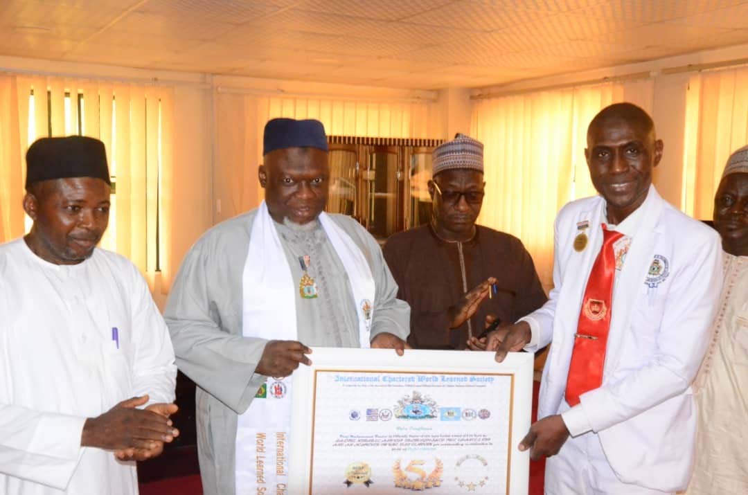 Prof Muhammad Tanko bags global golden awards as most notable and top ...