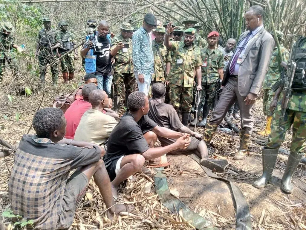 Army arrests six operators of illegal oil refinery in Rivers - Vanguard ...