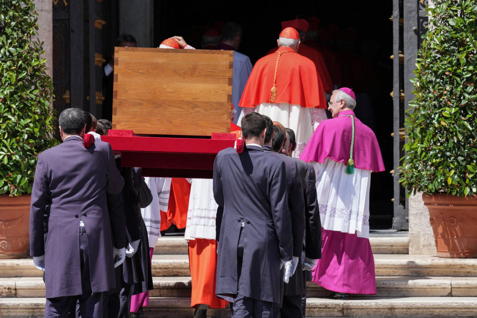 Pope Francis' body reaches final resting place - Vanguard News
