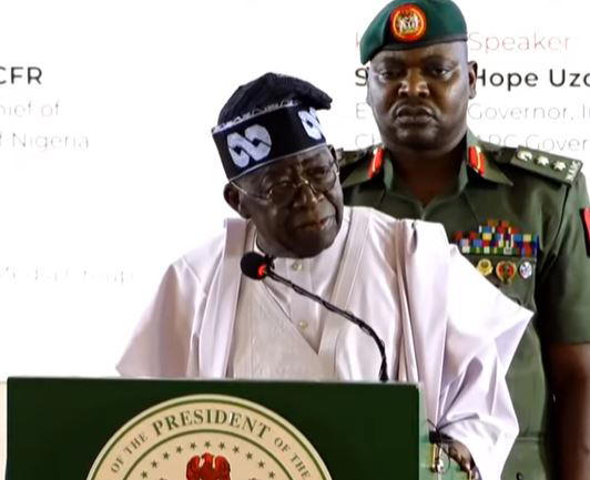 Tinubu arrives Maiduguri to inaugurate projects, attend Modu Sheriff ...